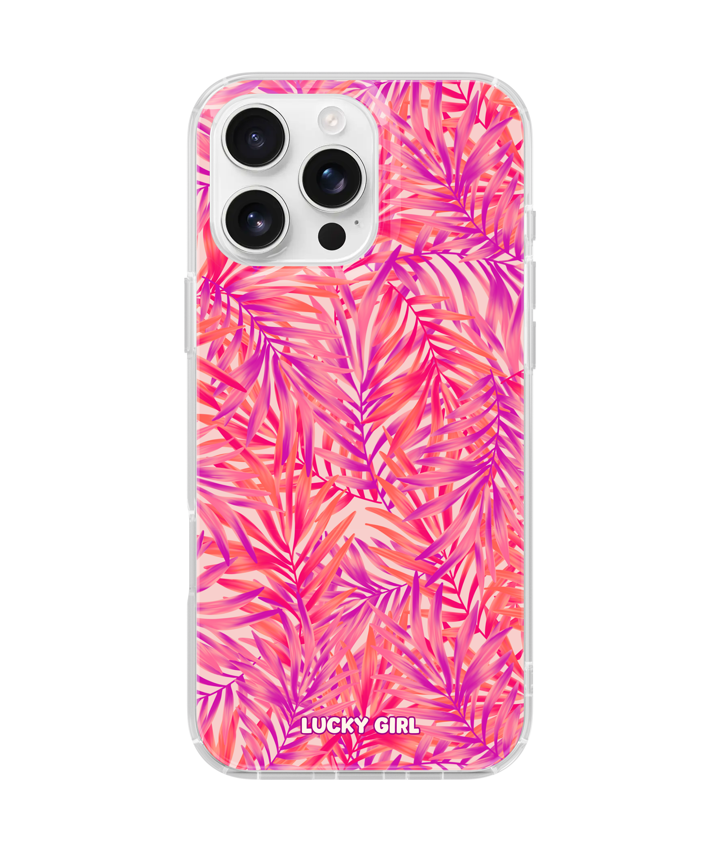 Miami Mood Clear Case Insert – Lucky Girl Phone Cases